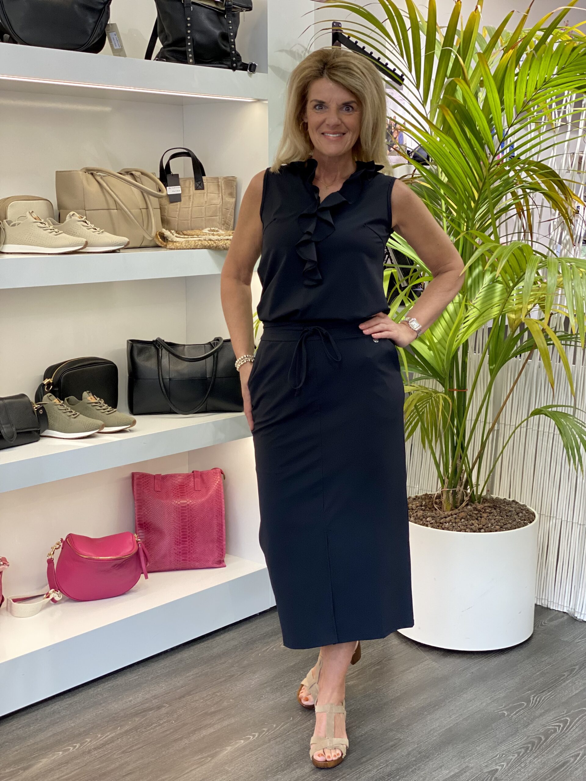 Triple Nine Travelstof Lange Rok 7301 | 4 Fashion | Den Helder