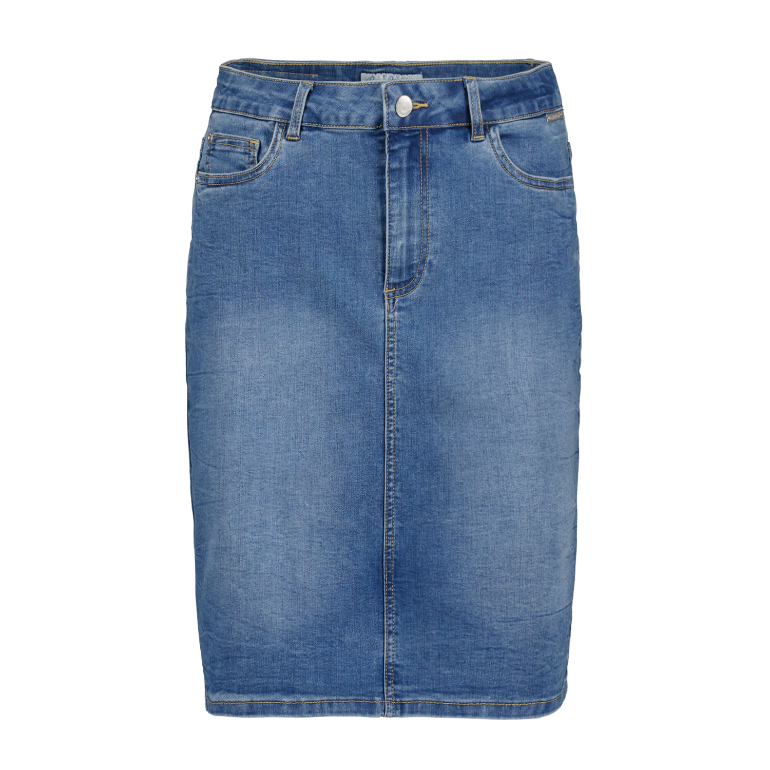 Red Button Sibelle Denim Rok Knielengte | 4 Fashion | Den Helder