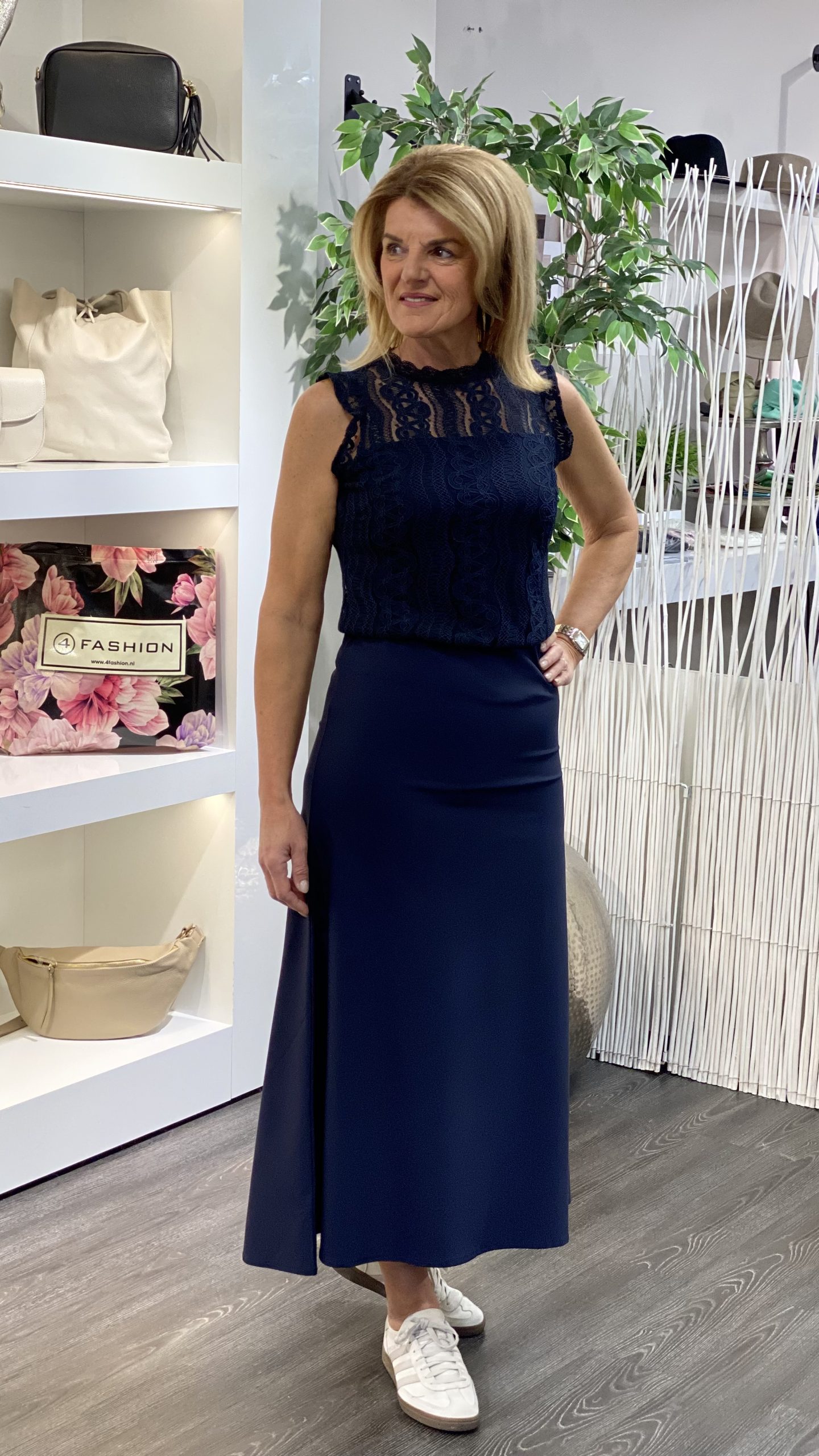 Mi Piace Travelstof Rok Dikkere Stof 202529 | 4 Fashion